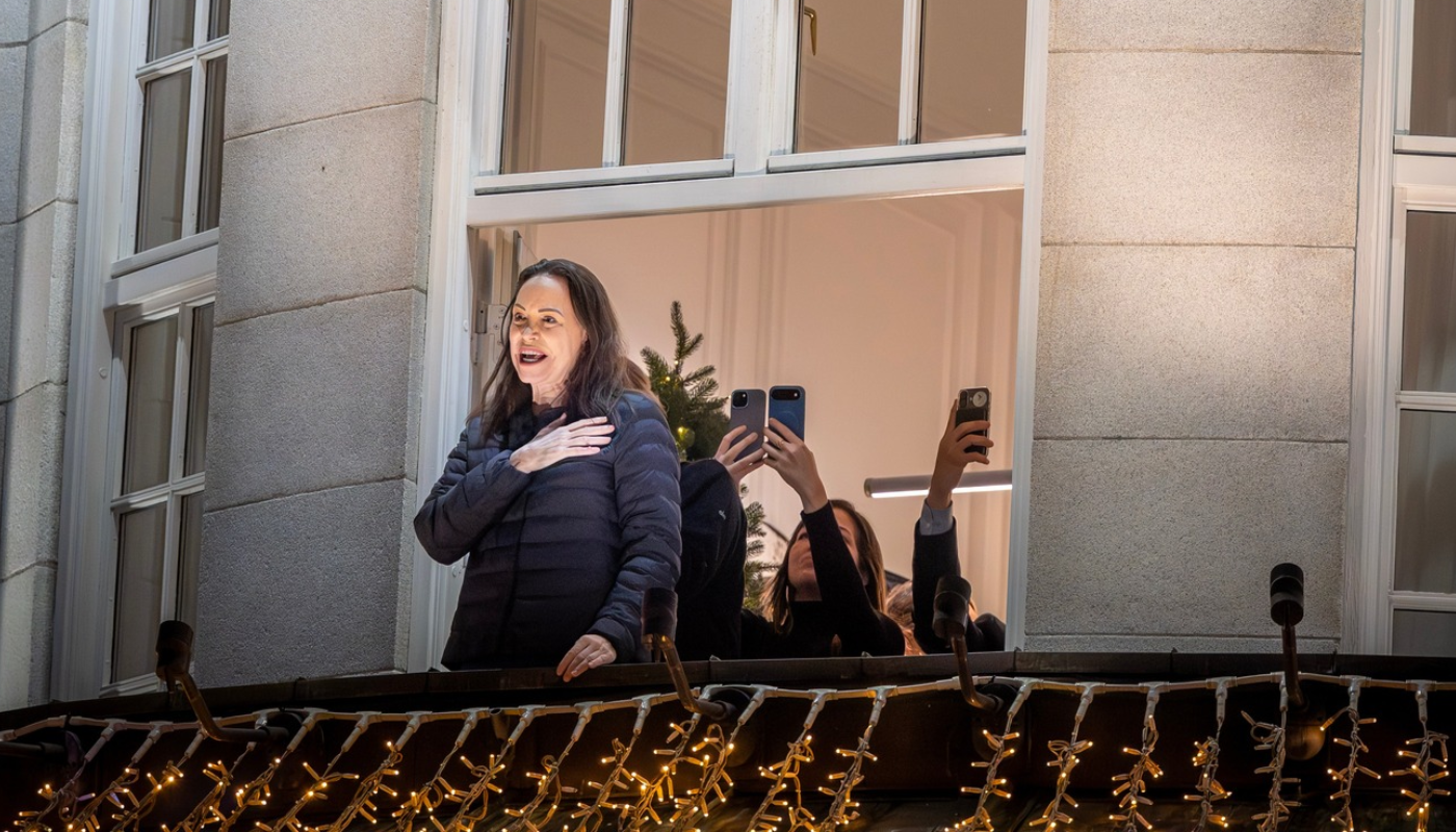 Corina Machado llega al Nobel de la Paz tras sufrir una fractura - El ...